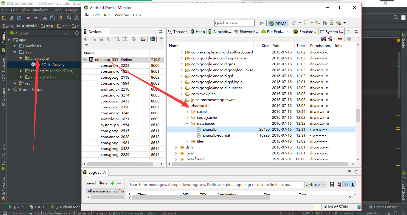 Android对SQLite的"增删改查"-CSDN博客