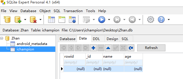 Android对SQLite的"增删改查"-CSDN博客