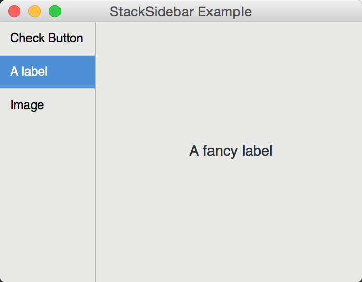 Pygobject（三十）布局容器之stacksidebargtkstacksidebar Csdn博客