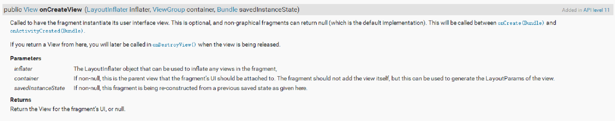 Android开发—fragment中oncreateview和onactivitycreated的区别oncreateview 和onactivitycreated Csdn博客