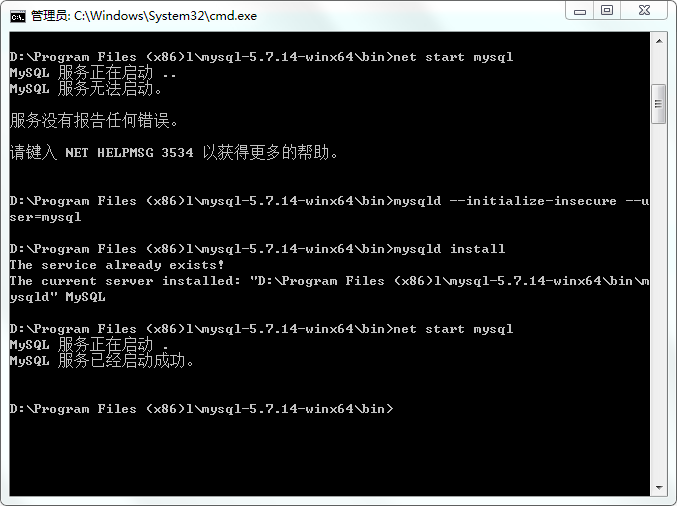 Mysql安装出现can Not Connect To Mysql Server On ‘localhost 10061can Not Connect To Mysql Server On
