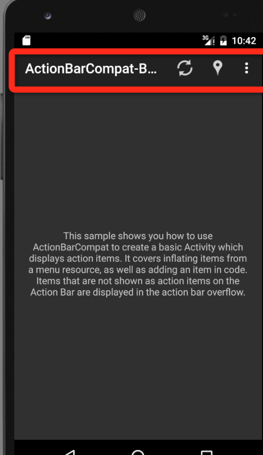 ActionBarActivity+AppCompatActivity操作栏功能的使用_appcompatactivity actionbar-CSDN博客