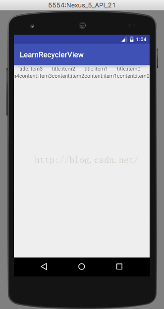 Android中recyclerview组件中setlayoutmanager方法的使用，使recyclerview更有趣 刘宇 Csdn博客