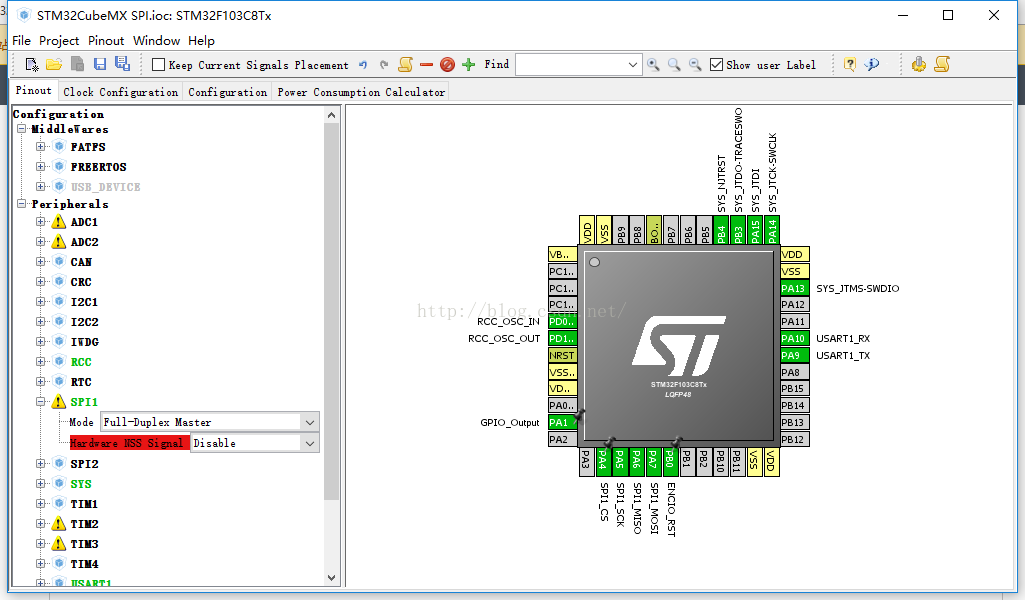 Stm32cubemx：spicubemx Spi Csdn博客 