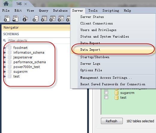 Mysql用navicat和workbench导入导出数据库表mysql Workbench导出可以用navicat导入吗 Csdn博客