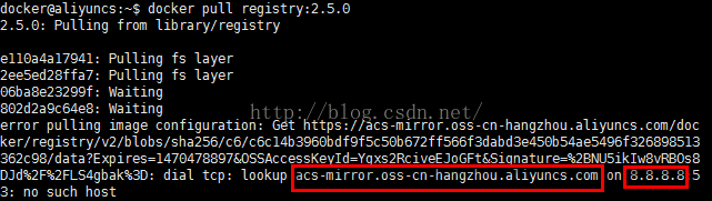关于windows中的docker Toolbox 使用docker Pull 镜像失败异常 Error While Pulling Images Going To Attempt To