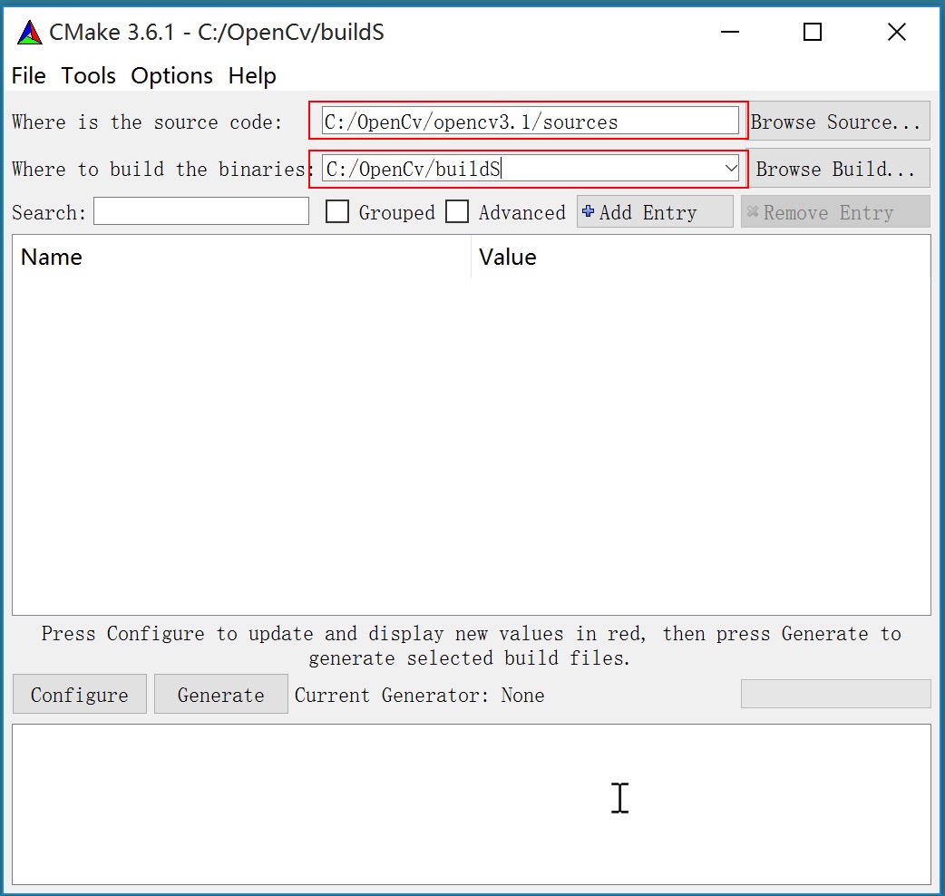 Opencv Win10 X64 ＋ Vs2015 ＋ Cmake361 静态编译opencv310并测试opencv Windowsvs2015编译64位 Csdn博客 
