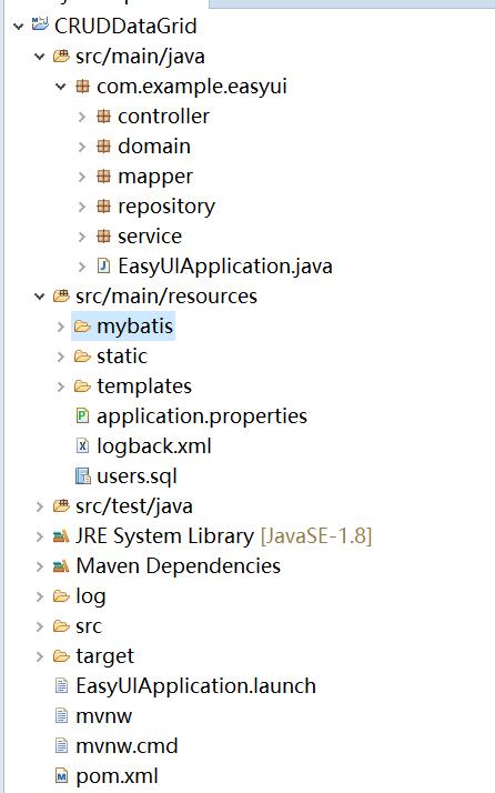 Springboot集成jquery Easyui：一、创建 Crud 应用springboot Jqueryeasyui Csdn博客 