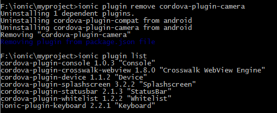 Ionic插件基础（二）—— 插件的添加删除ionic 删除插件 Csdn博客