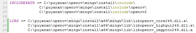 Win7qtopencv 配置 Csdn博客