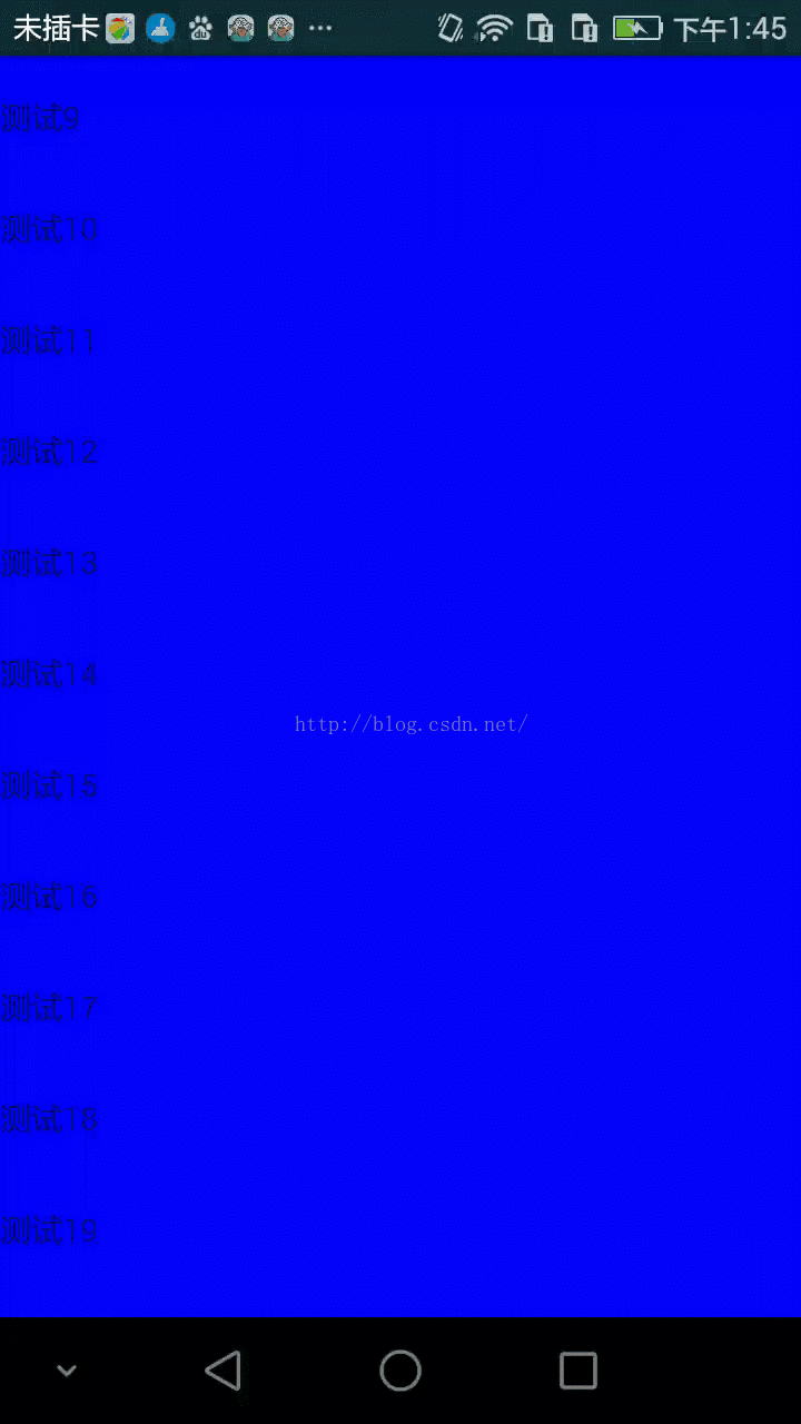 具有回弹效果的recyclerview，recyclerview外层可滚动容器recyclerview回弹效果 Csdn博客 4787