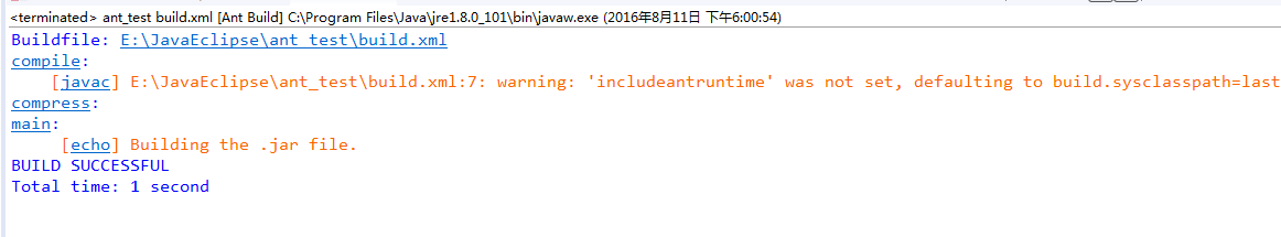 Ant的安装配置以及在eclipse上集成使用apache Ant使用与eclipse配置 Csdn博客