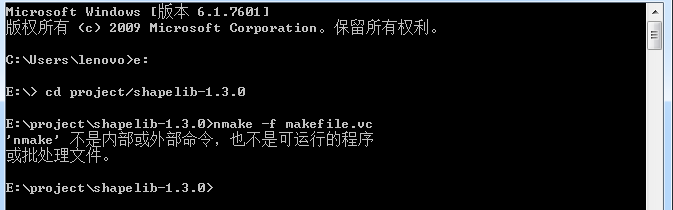 Nmake Andand Shapelib 编译mac 编译shapelib Csdn博客 