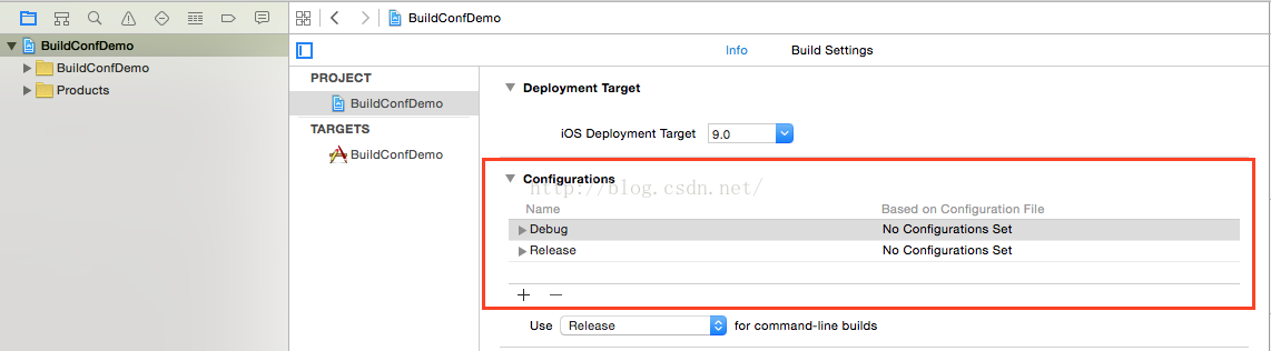 Ios开发：releasedebug模式与configurationrelease Configuration Csdn博客 7635