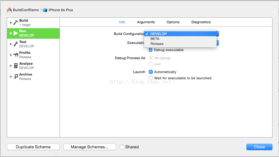Ios开发：releasedebug模式与configurationrelease Configuration Csdn博客 9430