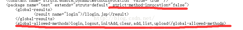 Struts2常见错误笔记 Global Allowed Methods Csdn博客