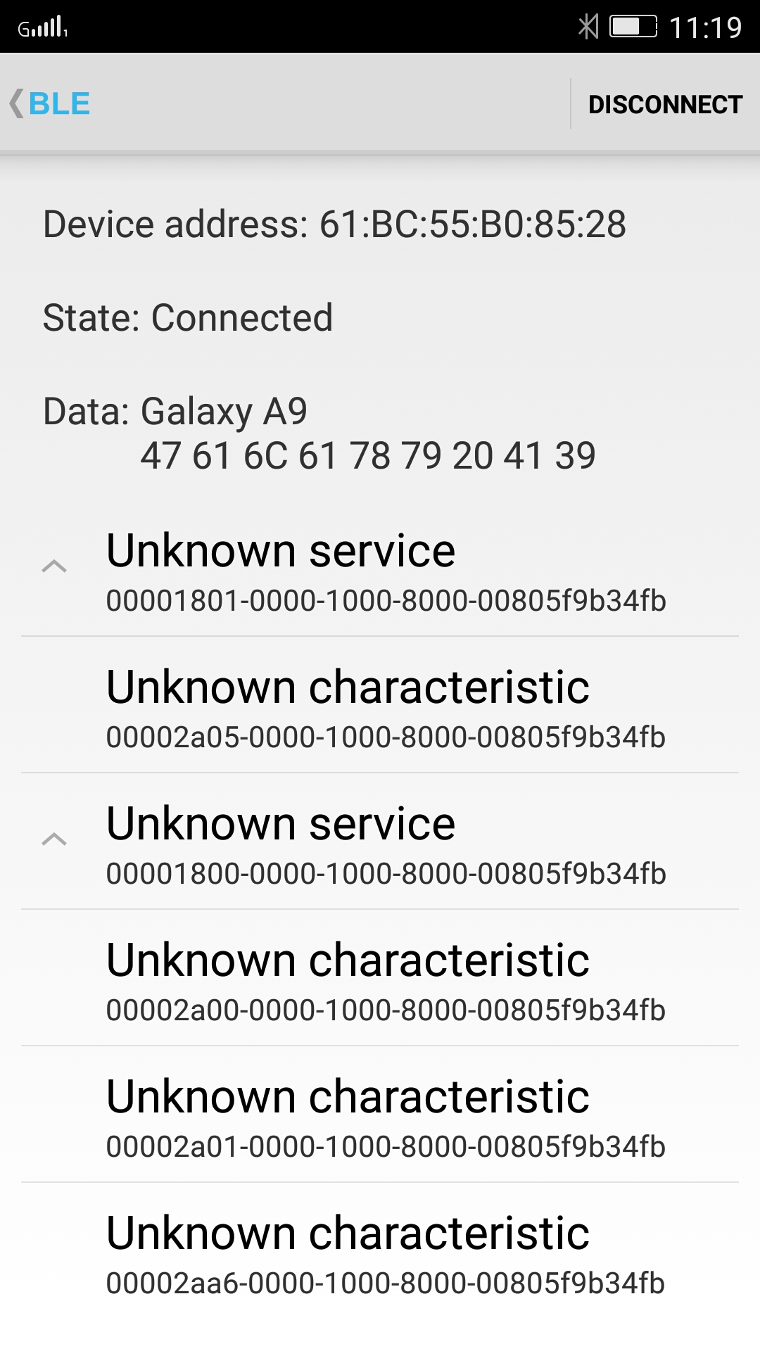 低功耗蓝牙BLE对应Gatt的UUID_gatt uuid-CSDN博客