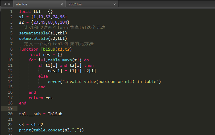 Lua（6） 元表（metatable）和元方法（meatmethod）lua Lt Csdn博客 