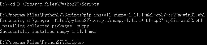 Python安装numpy、scipy等扩展库的方法怎么使用使用 Pip 命令在线安装 Python 扩展库 Numpy、pandas Csdn博客