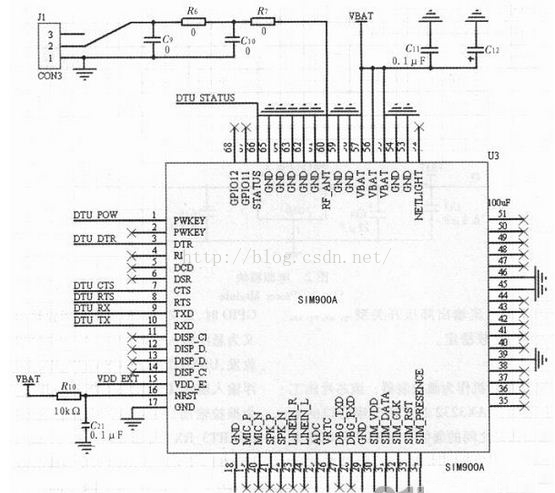基于stm32和sim900a的无线通信模块设计stm32 Sim900a无线通信模块 Csdn博客 
