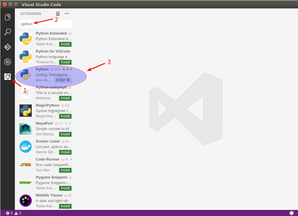 Ubuntu下vscode的python运行调试环境的配置ubutun Python 编码调试软件 Csdn博客