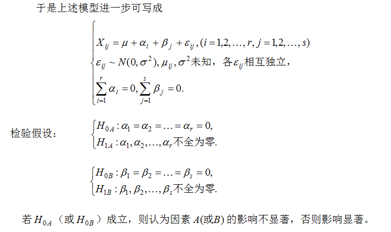 Spss——方差分析（analysis Of Variance Anova）——多因素方差分析无重复试验双因素 Csdn博客