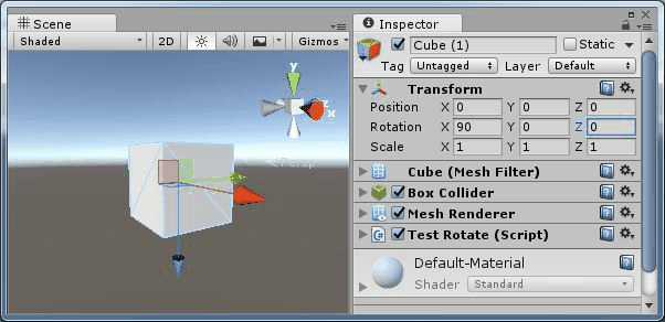 Unity旋转与四元数 Csdn博客