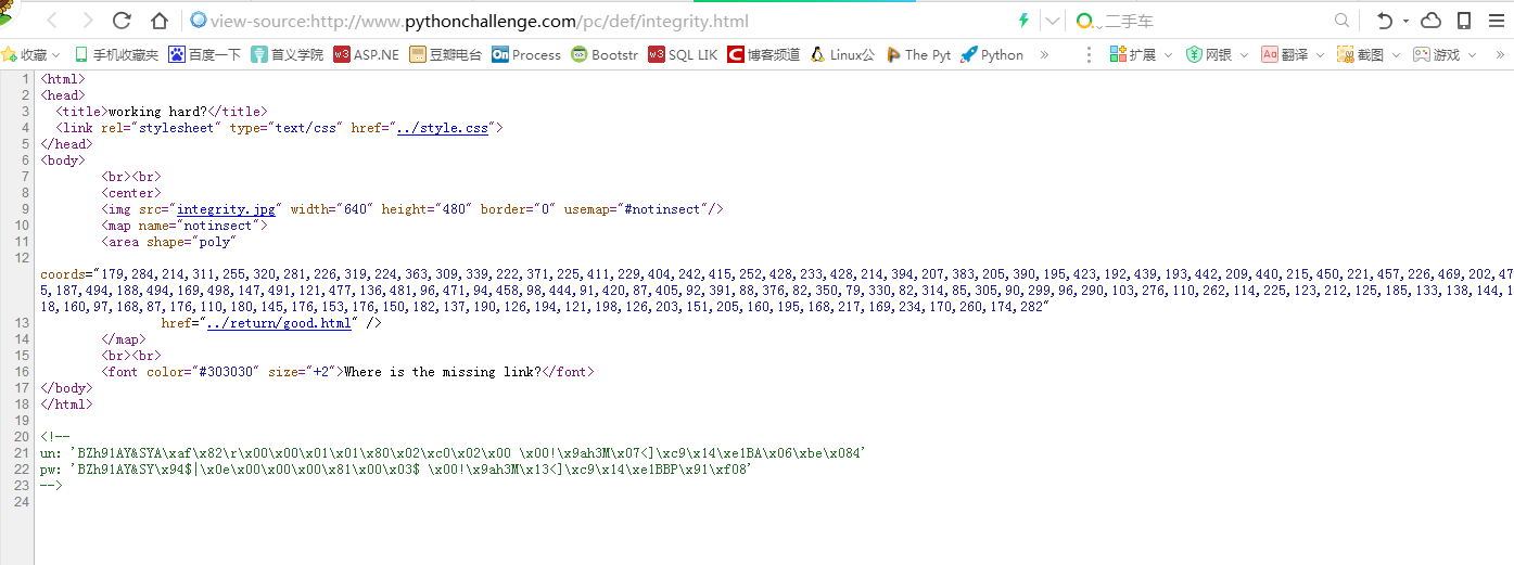 Python Challenge通关代码及攻略（0 8）python Challenge Equality Csdn博客 5681