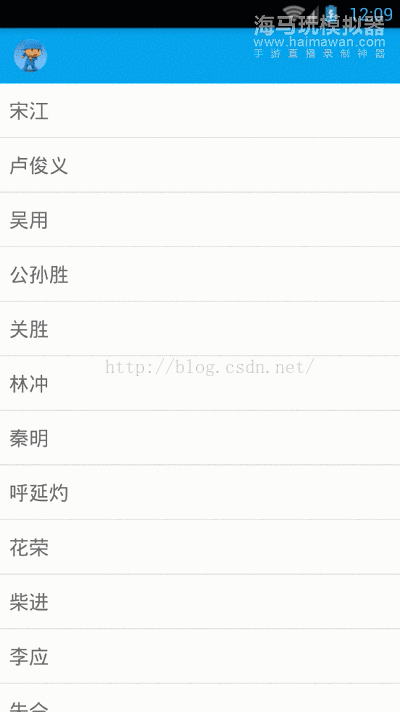 自定义控件 Qq侧滑菜单他的心宽容四海的博客 Csdn博客 