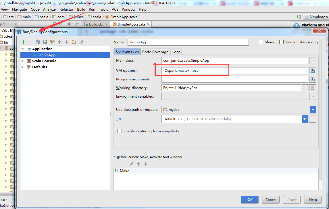 IntelliJ Idea开发spark程序及运行_idea 中如何设置spark 的 execute-CSDN博客