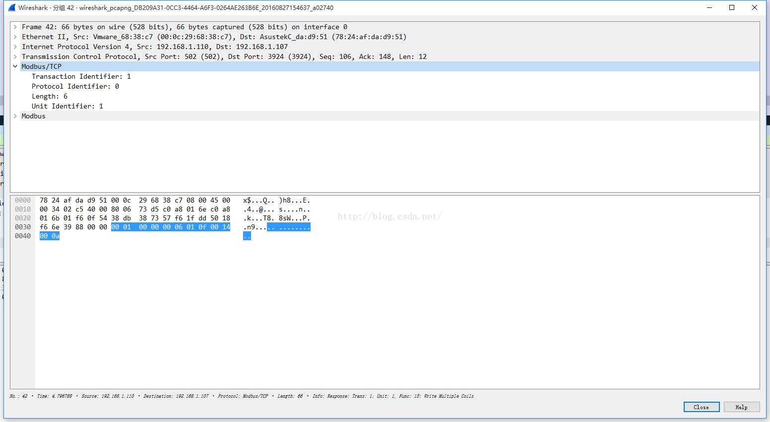 初识modbus Tcp C编写modbus Tcp客户端程序二）c Modbustcp Csdn博客