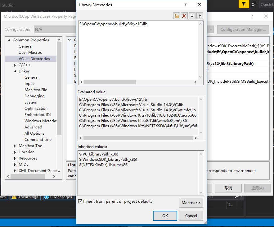 Vs2015 配置 Opencv 2413版本遇到的bug（主要是缺少msvcp120ddll ！）opencv Vs2015 Xp V141p Csdn博客