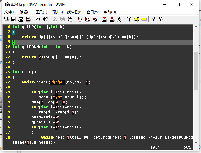 Windows配置gvim高效率编程（candc）带自动补全代码gvim 自动补全 Csdn博客