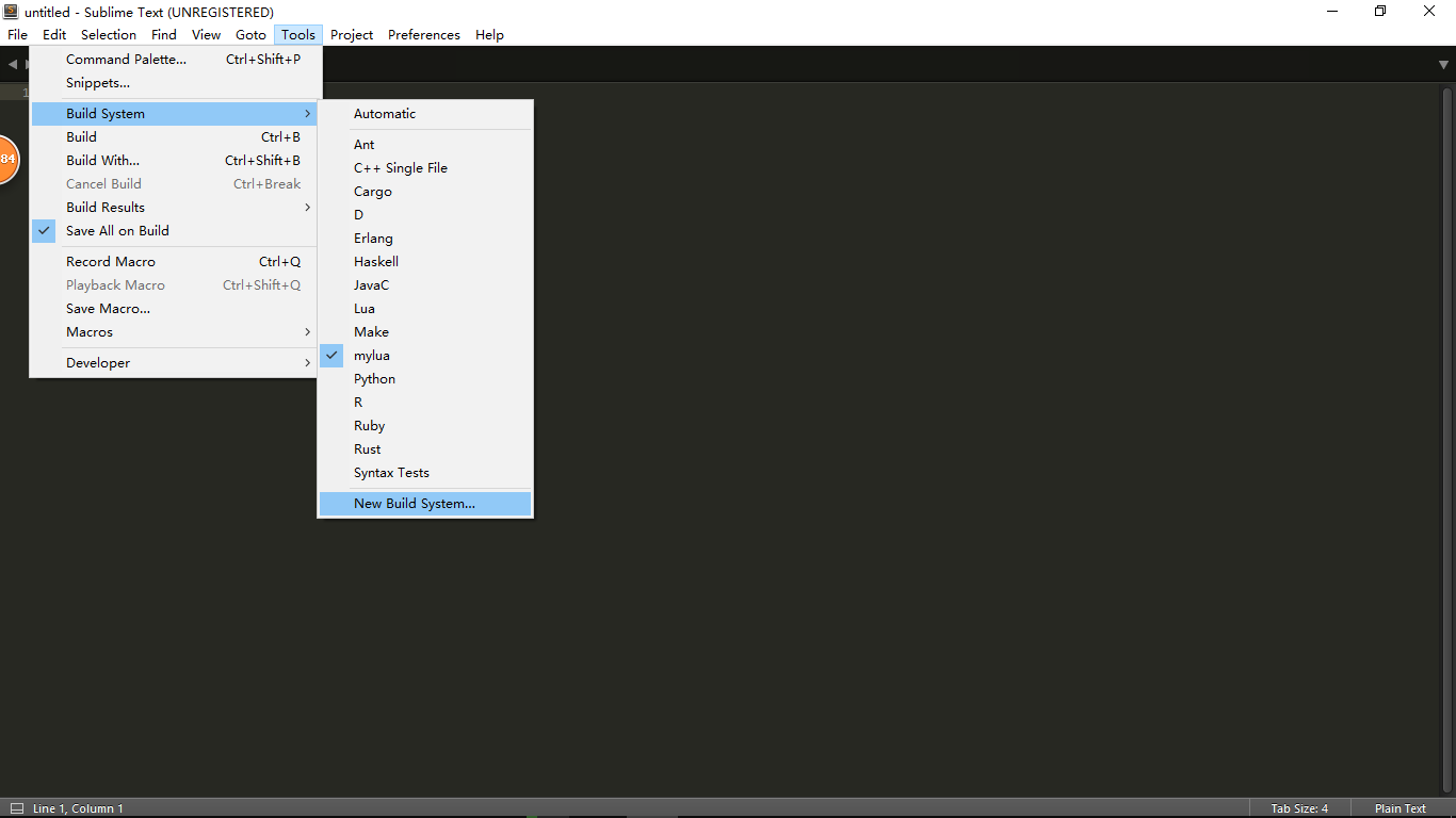 Sublime配置lua开发环境傻瓜式教学_sublime如何设置lua启动命令-CSDN博客