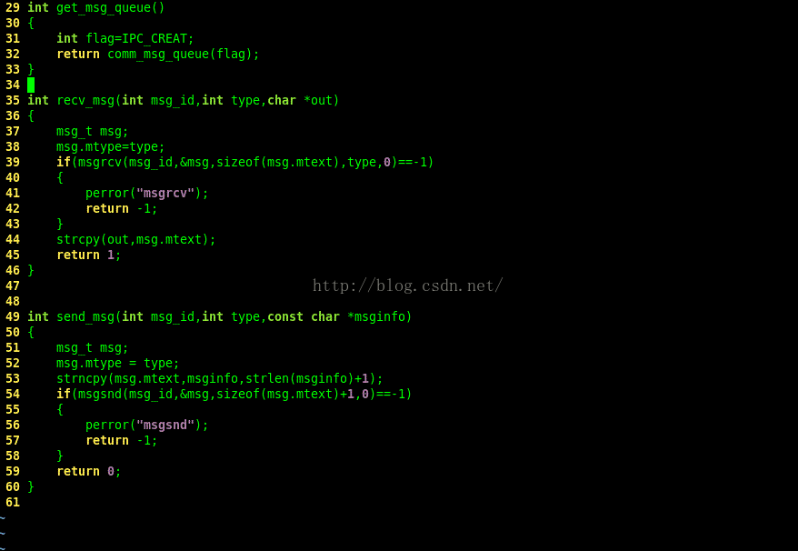 Linux消息队列的使用：实现server和client相互发送消息linux编写程序实现通过消息队列进行进程间通信clientc和serverc用于消息的发送 Csdn博客
