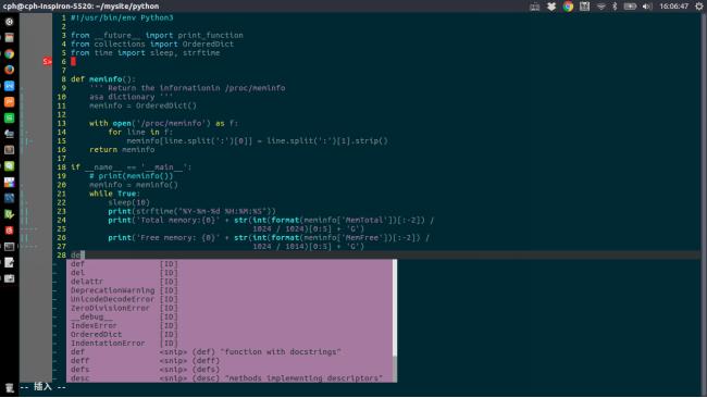 配置vim作为python、php开发环境def Formartsrc Csdn博客