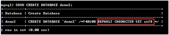 Mysql数据库的创建与删除mysql创建数据库demo2的代码 Csdn博客