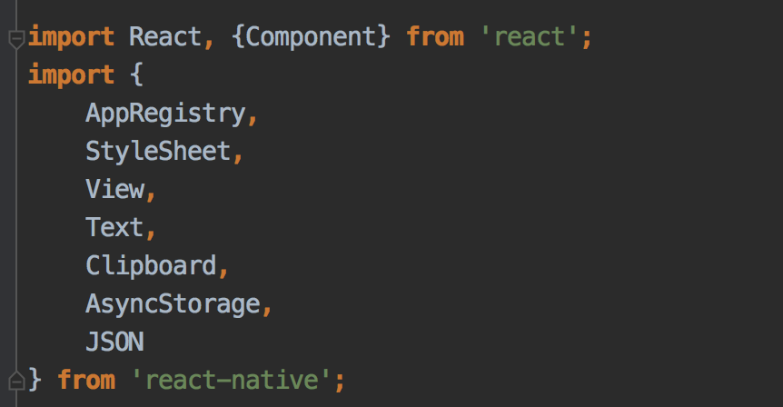 [react Native]去掉webstorm中黄色警告 Webstorm 左侧目录黄色警告 Csdn博客