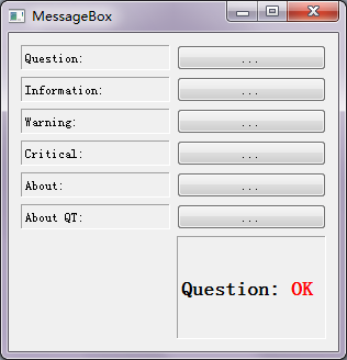 Pyqt5系列(六)-基本界面组件之MessageBox_pyqt messagebox-CSDN博客