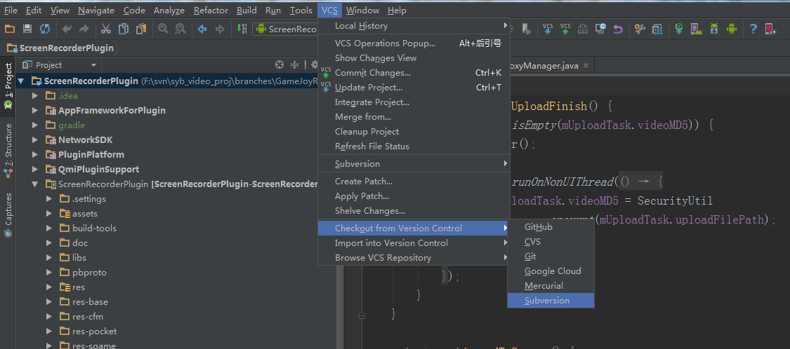 Android Studio中svn的使用（全部在这里）_androidstudio使用svn-CSDN博客