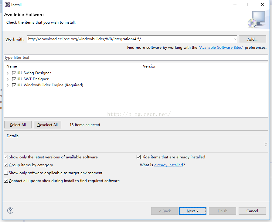 Java桌面应用开发可视化工具windowbuilder详细使用方法java程序用 Windowbuilder打开 Csdn博客