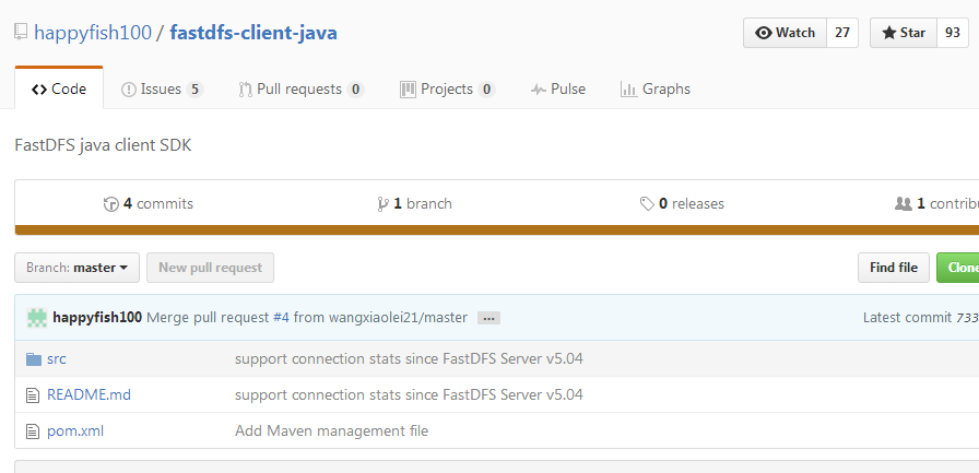 Springmvc整合fastdfs Client Java实现web文件上传下载download File From Storage