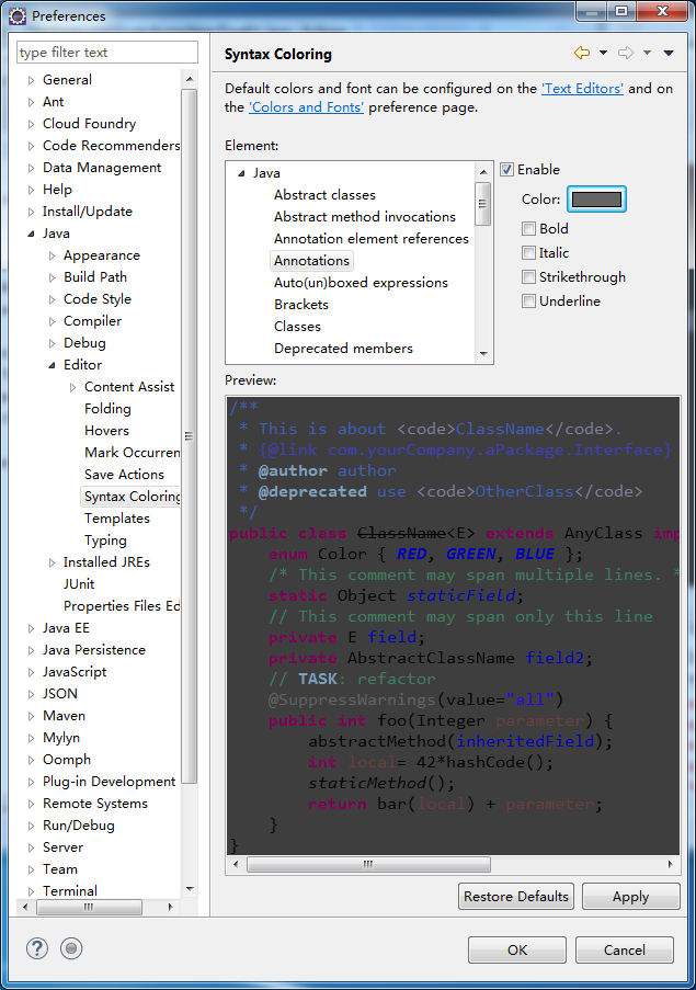设置eclipse背景颜色和字体颜色_eclipse黑色主题字体颜色-CSDN博客