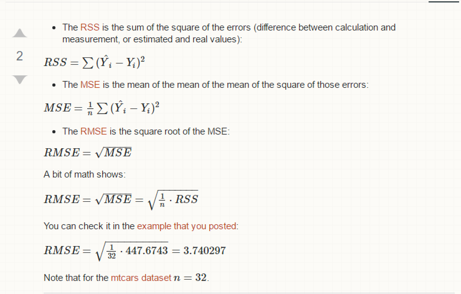 RSS MSE RMSE之间的关系_mse与rss关系-CSDN博客