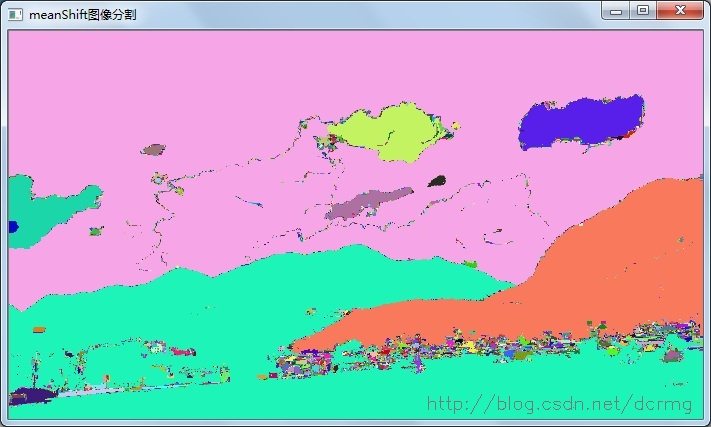 Opencv均值漂移pyrmeanshiftfiltering彩色图像分割流程剖析opencv Pyrmeanshiftfiltering Csdn博客