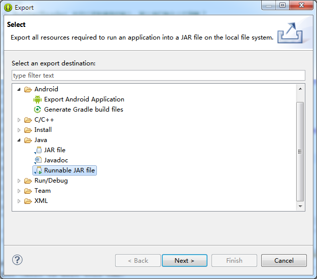 eclipse导出可执行jar_runnable jar file specification can be passed on t-CSDN博客