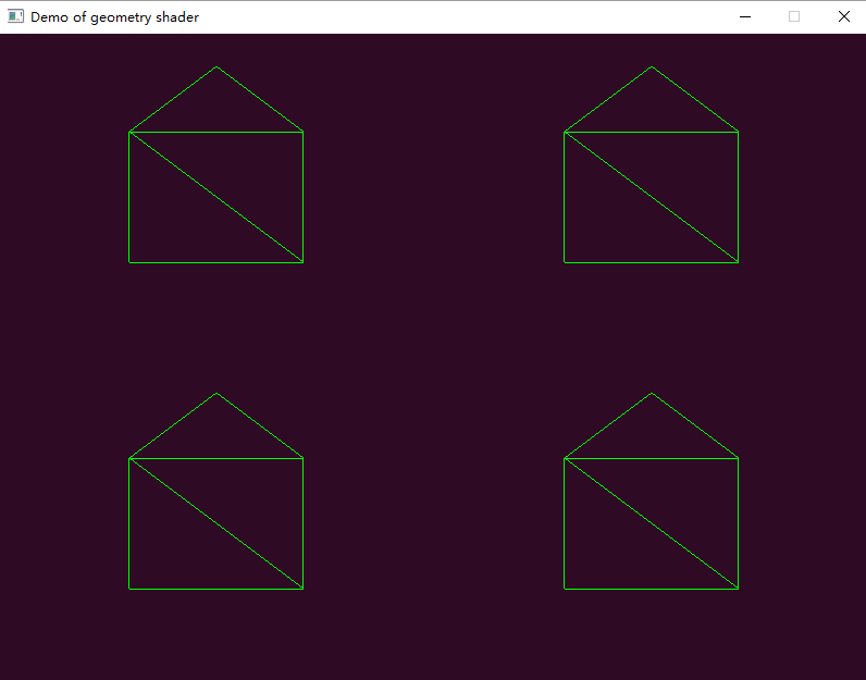 Opengl学习脚印：几何着色器 Geometry Shader Opengl 集合着色器 Csdn博客