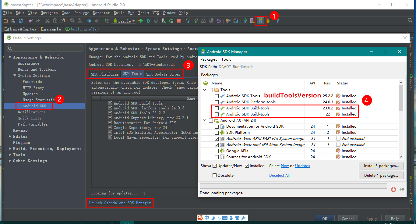 查看 Android SDK Build-tools 版本号_sdk build tools版本怎么看-CSDN博客