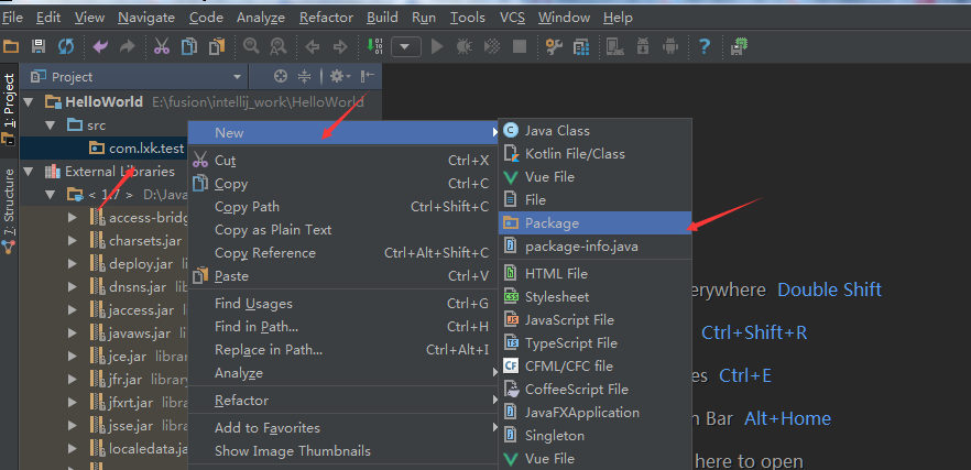 Intellij Idea 中创建helloworld项目示例非maven项目 Csdn博客