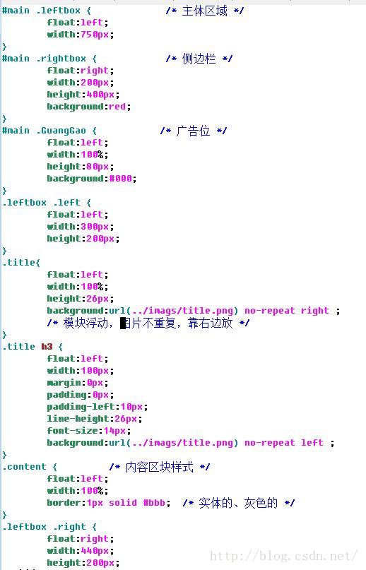 Php5 Divcss布局网站首页实例div Css Php Csdn博客 